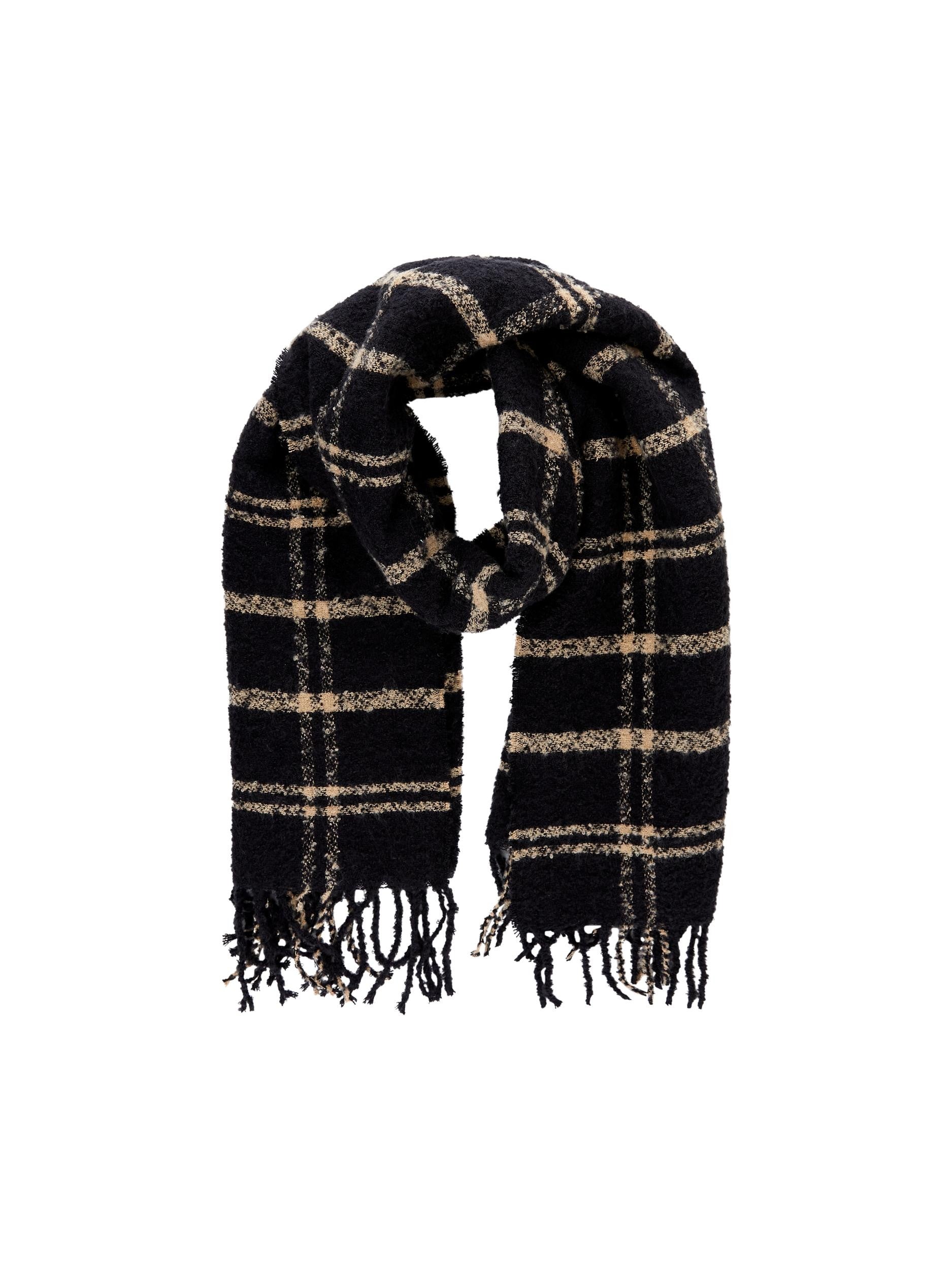 PCPYRON STRAIGHT LONG SCARF BOX BC black 556